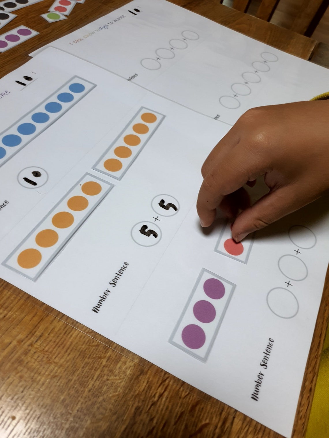 Montessori Math Activities | Making Numbers | Adding 3 Numbers | First ...