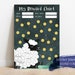 Sheep Reward Chart | Sleep Chart | KIDS Template | 50 Day Challenge ...