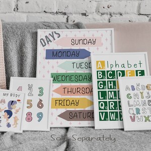 Days of the Week Print | Educational Poster | Preschool Curriculum ...