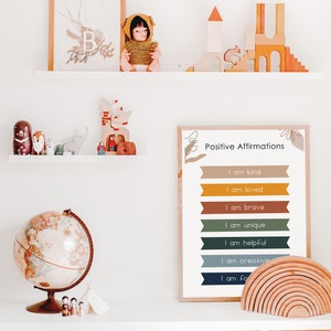 Kids Affirmations | Positive Affirmations Wall Art | Printable ...
