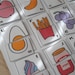Beginning Sounds Matching Game Food Alphabet Game Preschool Curriculum ...