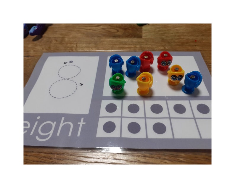 Number Cards for Kids | Preschool Math Game | Learning Tool | Counting ...