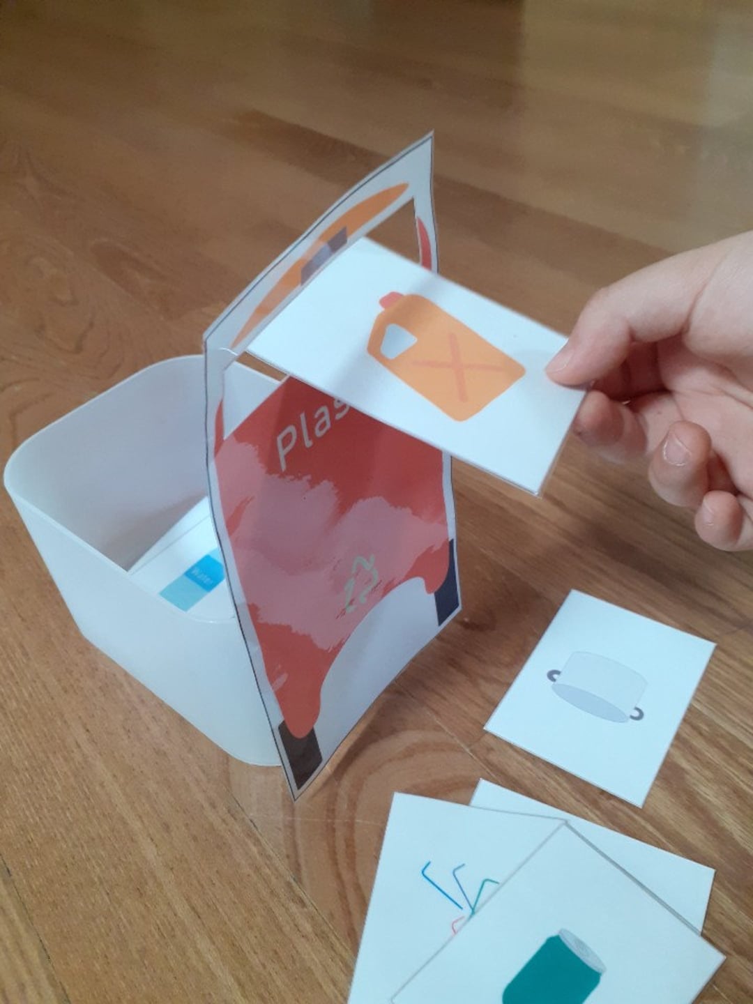 Trash Recycle Separation Game for Kids | Different Colored Recycle ...