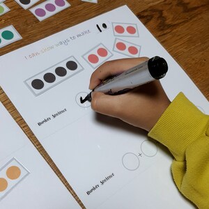 Montessori Math Activities | Making Numbers | Adding 3 Numbers | First ...