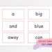 Dolch Sight Words Printable | 40 Pre-primer Sight Word | Sight Word ...