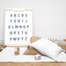 Alphabet Poster Printable Alphabet Wall Art Kids Wall Art ABC Poster ...