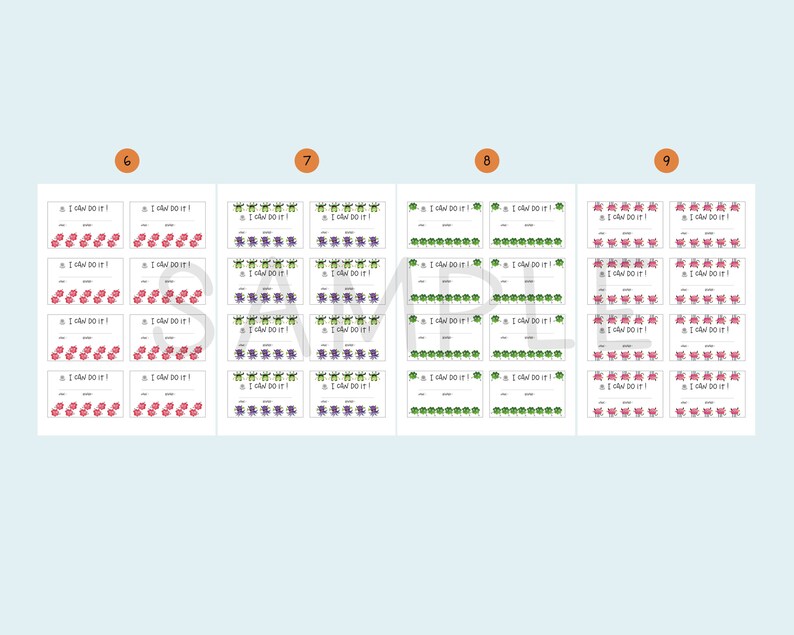 Monster Punch Card | 10 Punches Reward Card | Printable Reward Chart ...