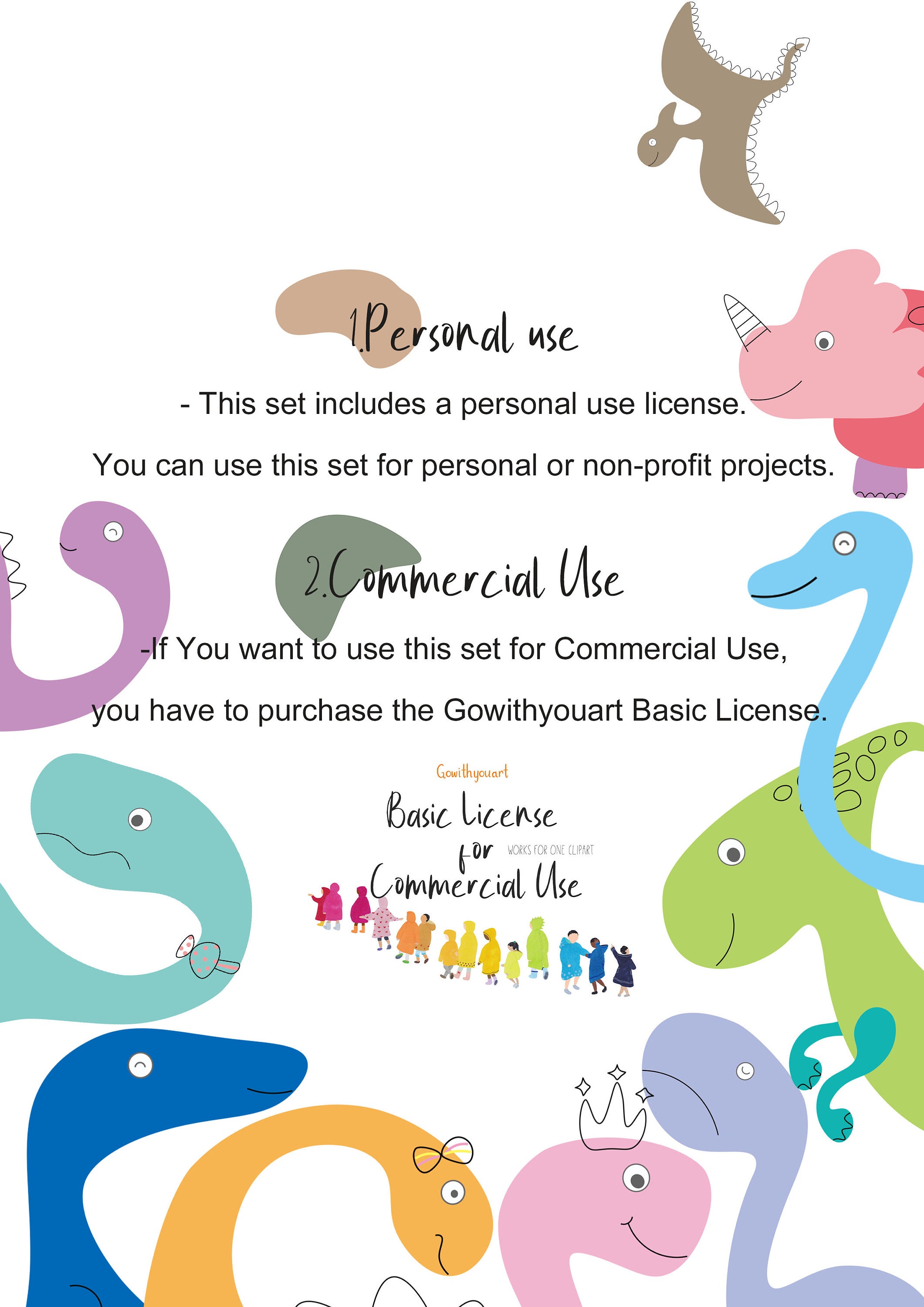 10 Dinosaurs Clip Art Dinosaur Download PNG, 300DPI Instant Download ...