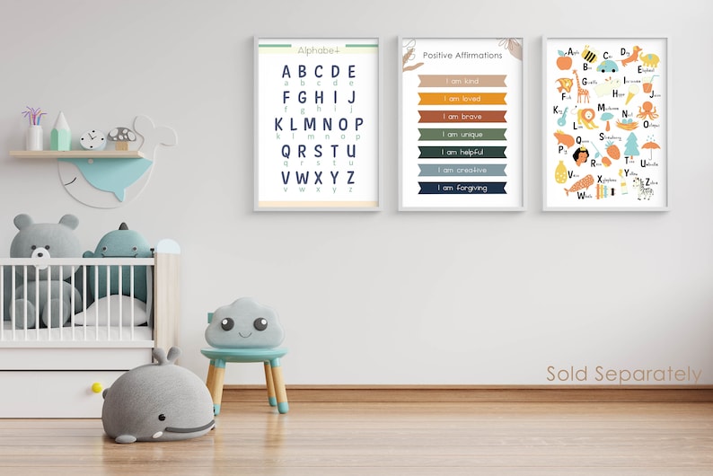 Kids Affirmations | Positive Affirmations Wall Art | Printable ...