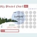 Christmas Reward Chart Instant Download Reward Chart for KIDS Potty ...