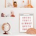 Printable Alphabet Poster | Nursery Decor | Alphabet Wall Art | Kids ...