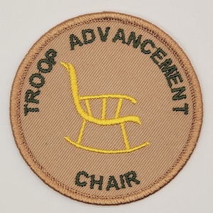 Troop Committee Chair Patch, SM Leader Gift, Iron on Patch, Funny Gift ...