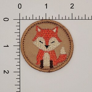 Iridescent Fox Patrol Patch, Troop Gift, Cute Gift, Morale Patch ...