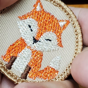 Iridescent Fox Patrol Patch, Troop Gift, Cute Gift, Morale Patch, Backpack Patch, Hiking Patch ...