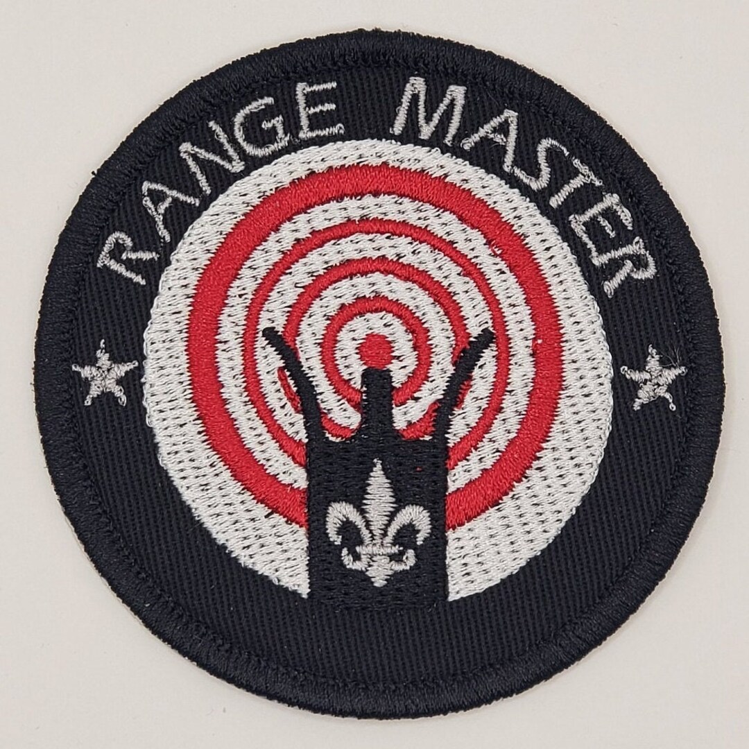 Range Master Patch, Shooter Gift, Iron on Patch, Funny Gift, Morale ...
