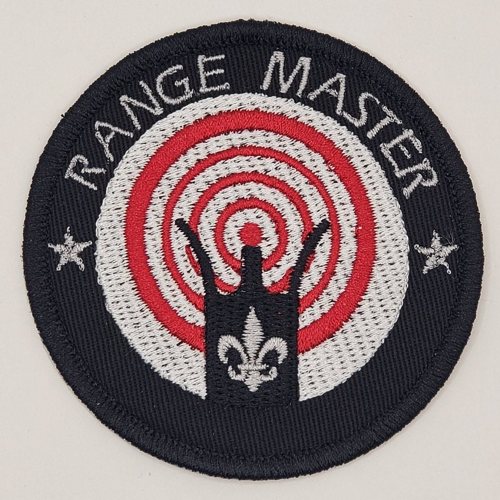 Range Master Patch, Shooter Gift, Iron on Patch, Funny Gift, Morale ...
