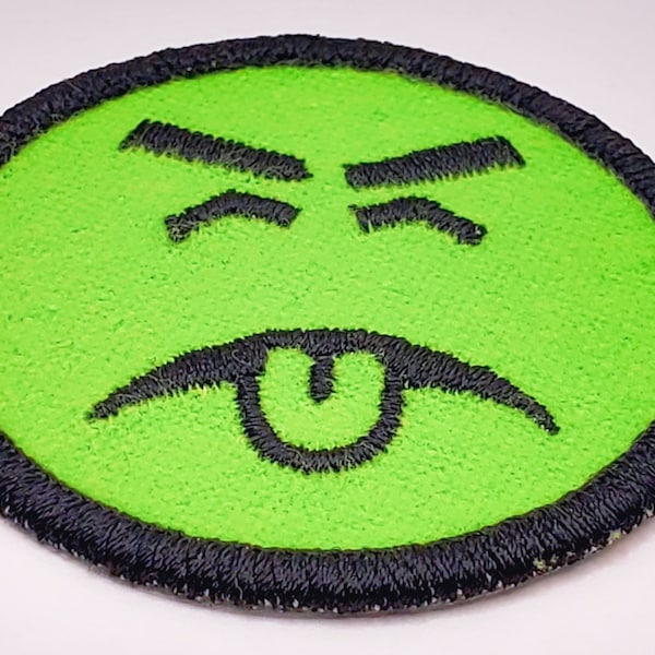 Mr Yuck Patch - Etsy