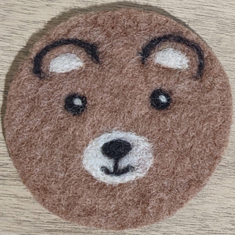 Felted Wool Coasters - Etsy