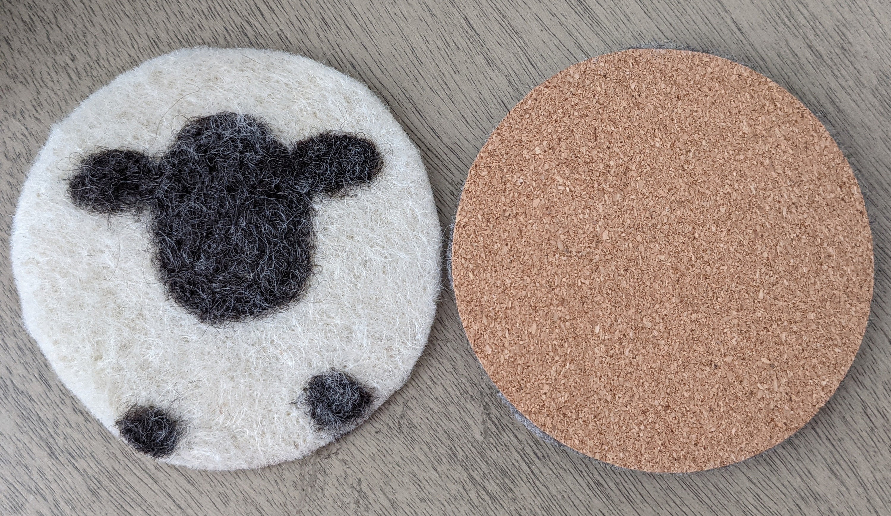 Felted Wool Coasters - Etsy
