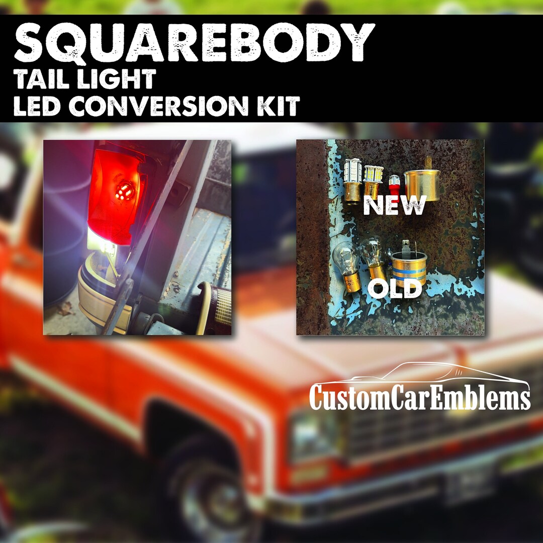 Squarebody LED Taillight Conversion Kit - Etsy