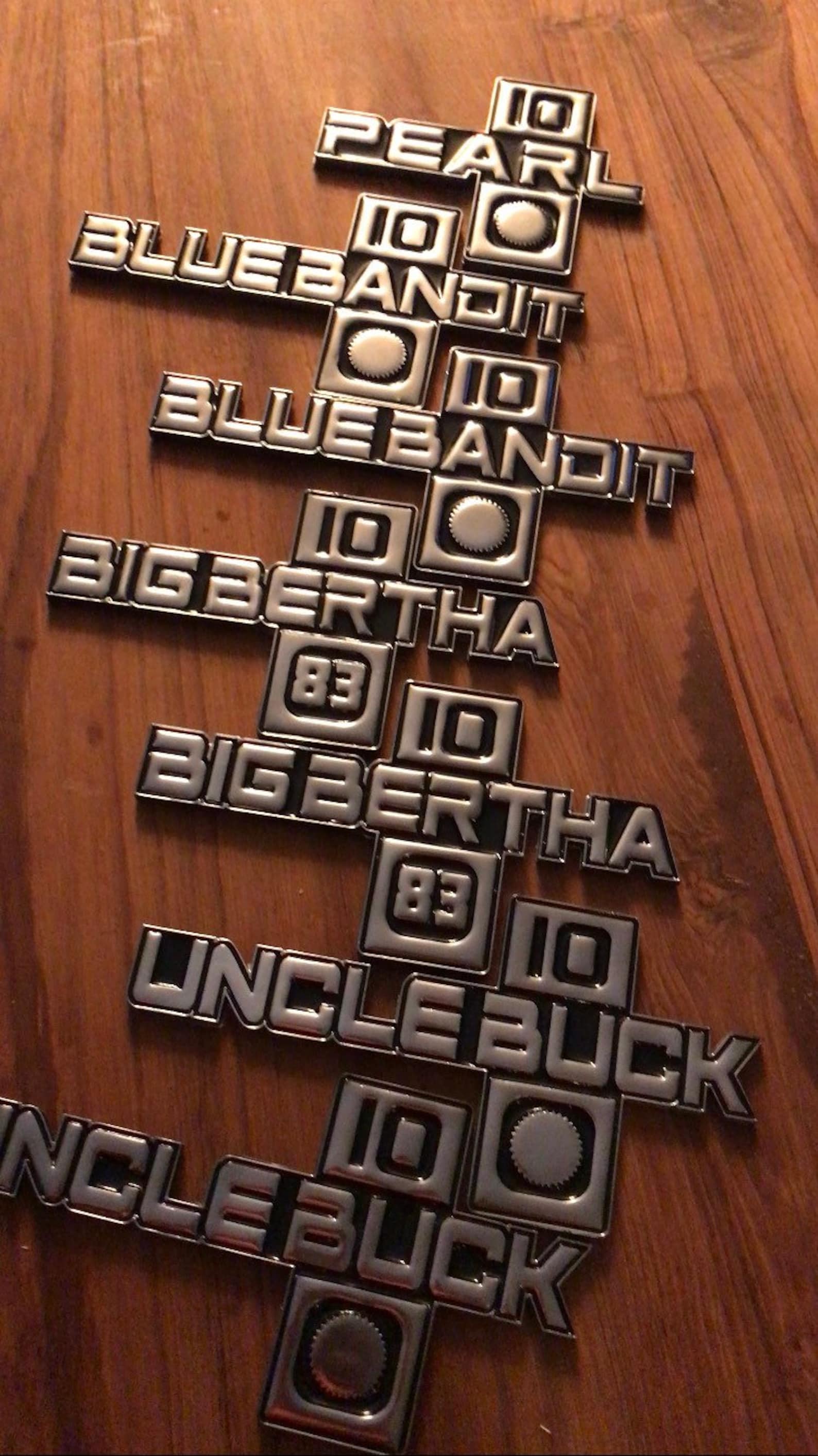 Custom Chevrolet 1980s Model Squarebody Truck Emblem SINGLE - Etsy