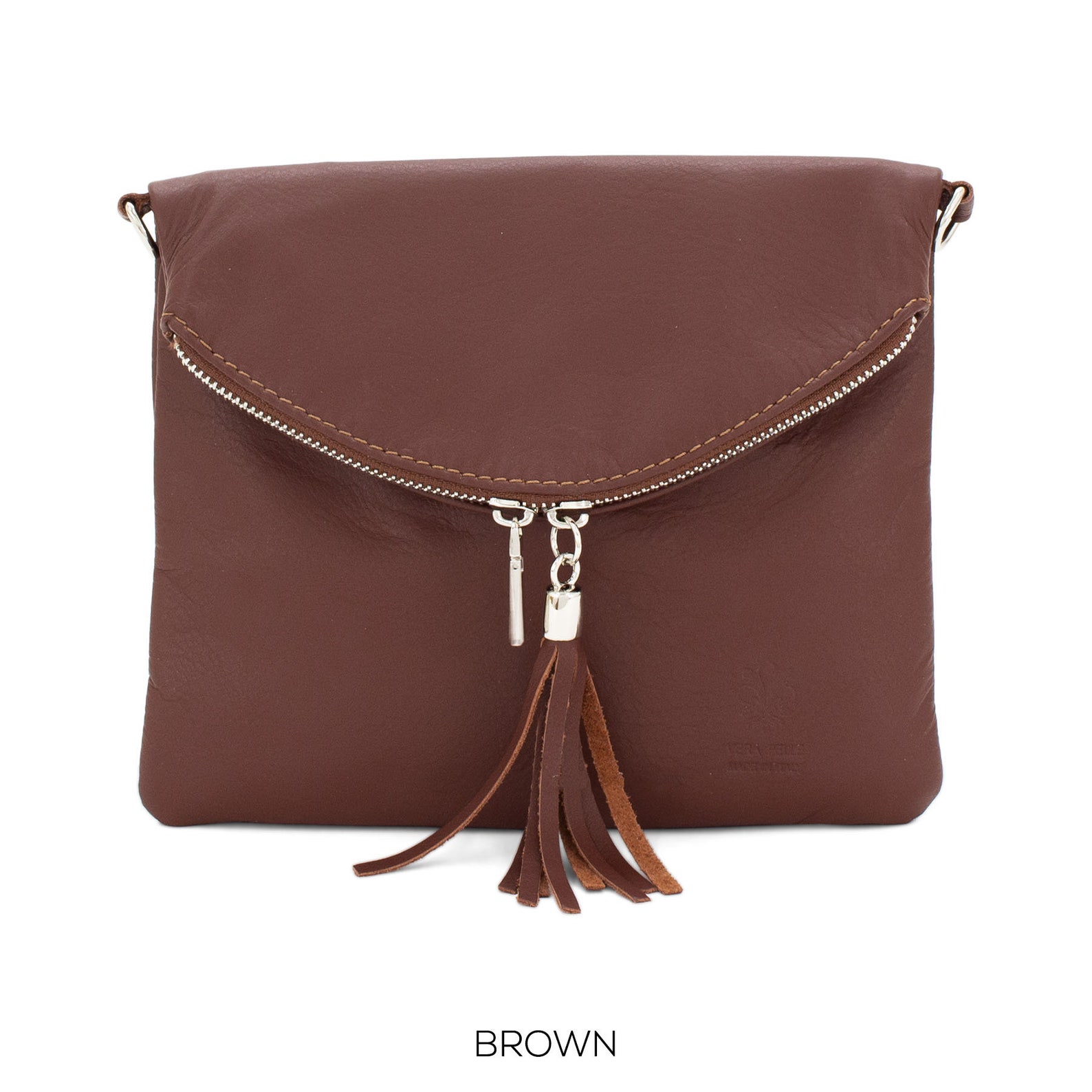 Genuine Italian Soft Leather Vera Pelle Crossbody Bag - Etsy UK