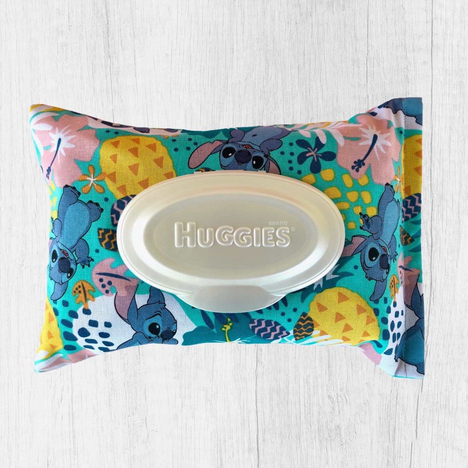 Stitch Baby Wipe Cover: Reusable Cotton Wipes Case - Etsy