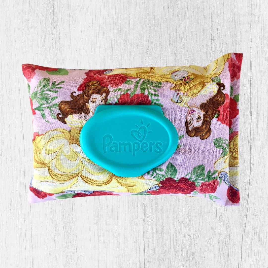 Disney Belle, the Beauty and the Beast-baby Wipe Cover~flushable Wipe ...