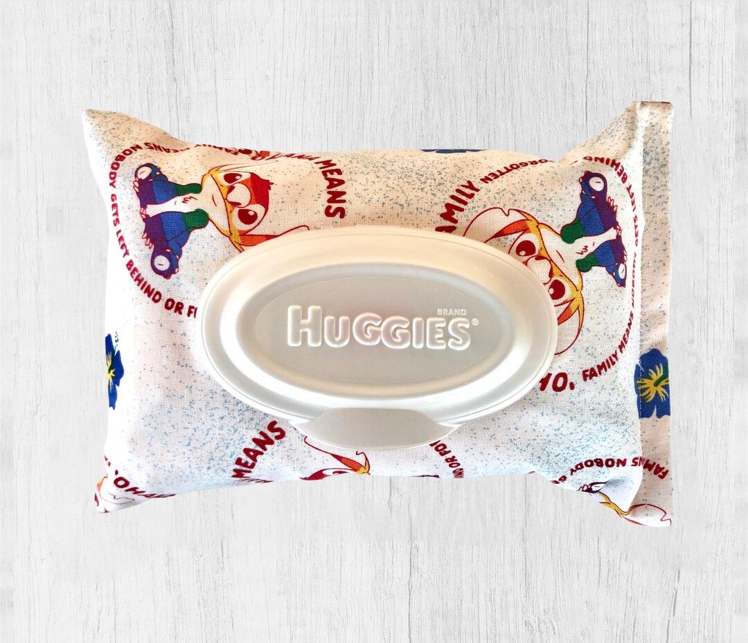 Pride Stitch and Mickey - BABY WIPE COVER Makeup Remover Wipe Cover ...