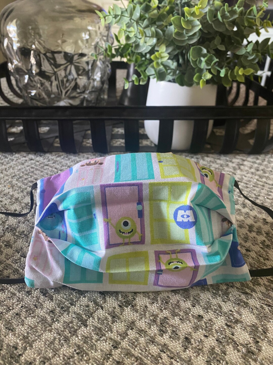 Monsters Inc FACE MASKS With Filter Pocket Nose Wire and - Etsy