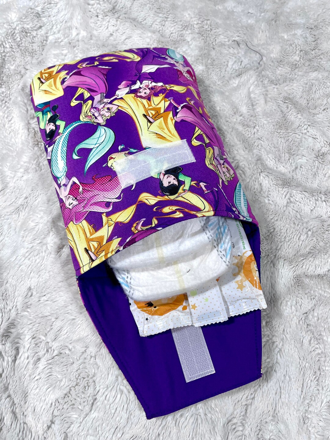 Disney Princesses-baby Wipe and Diaper Clutch - Etsy