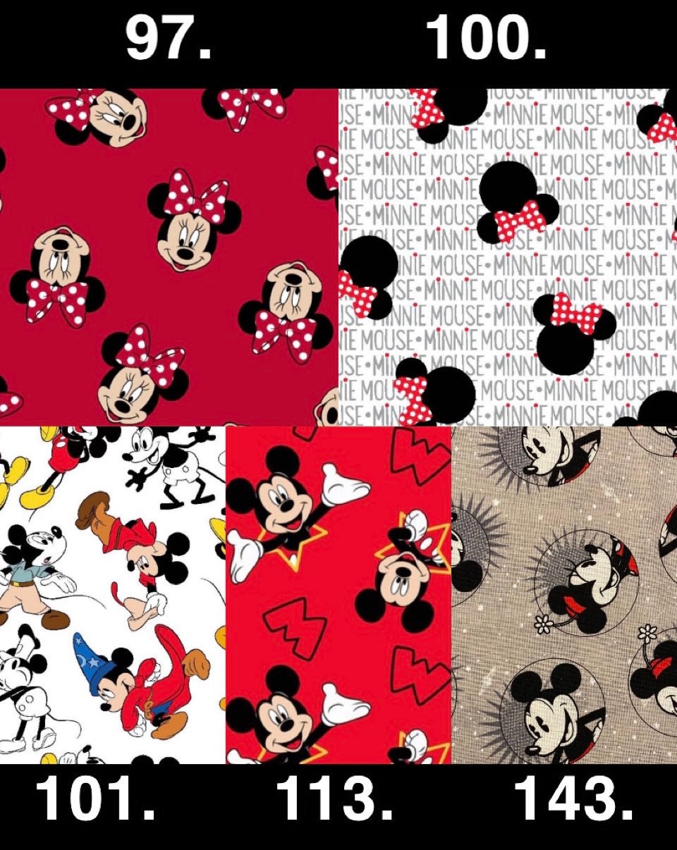 Mickey Mouse and Minnie Mouse SQUARE TISSUE COVER - Etsy