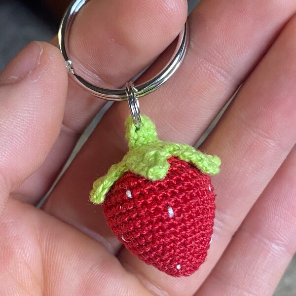 Crochet Keychain - Etsy