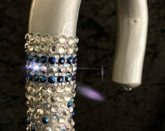 Rhinestone Walking Cane - Etsy