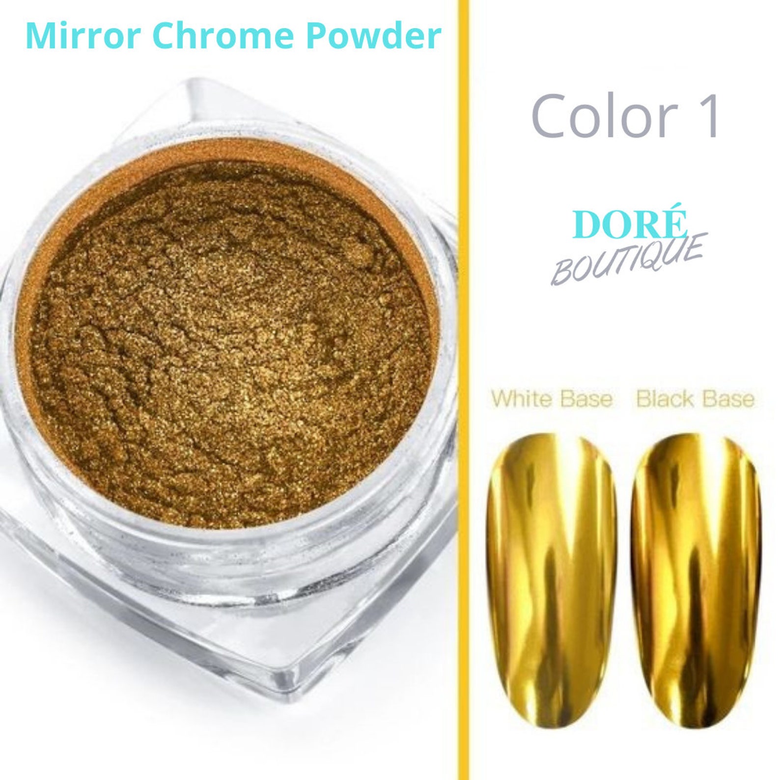 Mirror Chrome Powder - Etsy