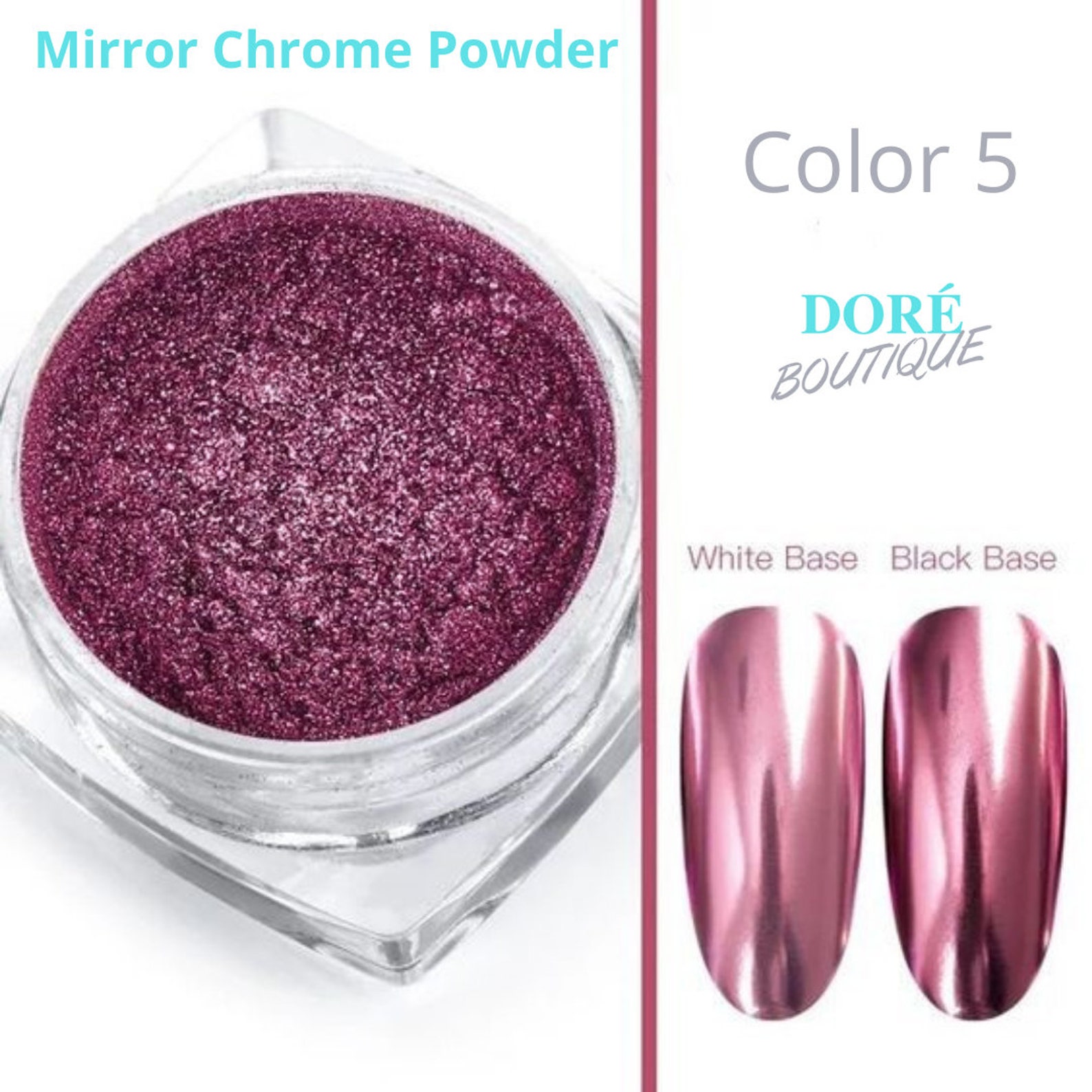 Mirror Chrome Powder - Etsy