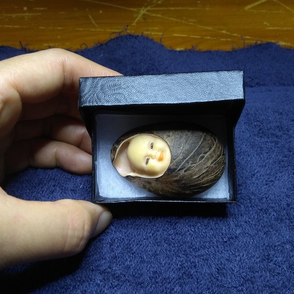 Carved Nut Miniatures - Etsy