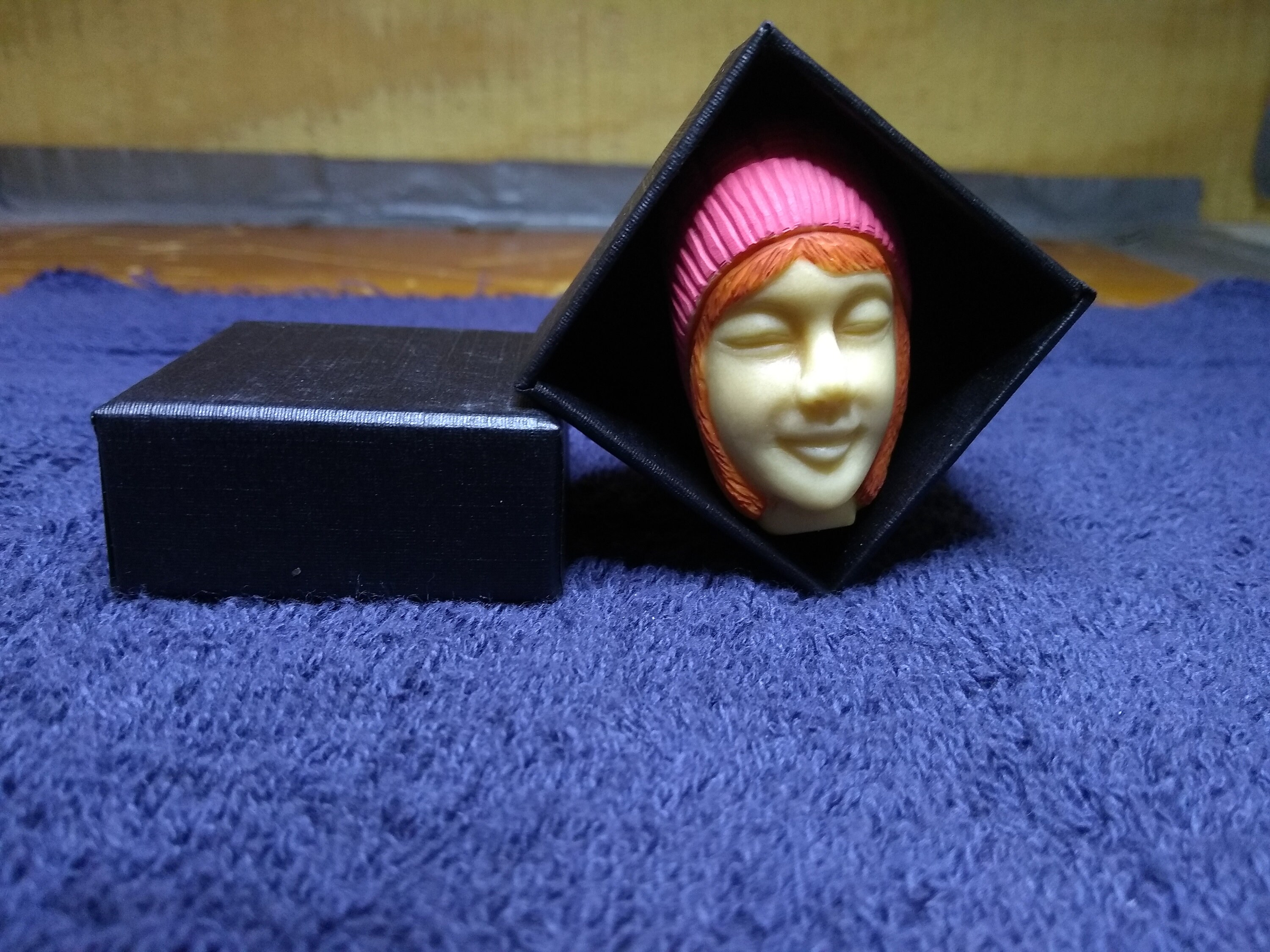 Tagua nut carving: beauty girl face carvingCarved girl - Etsy.de