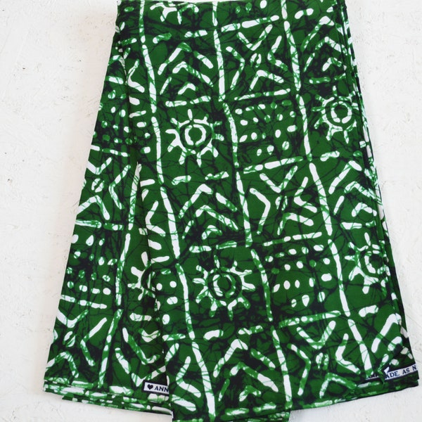 Green African Fabric - Etsy