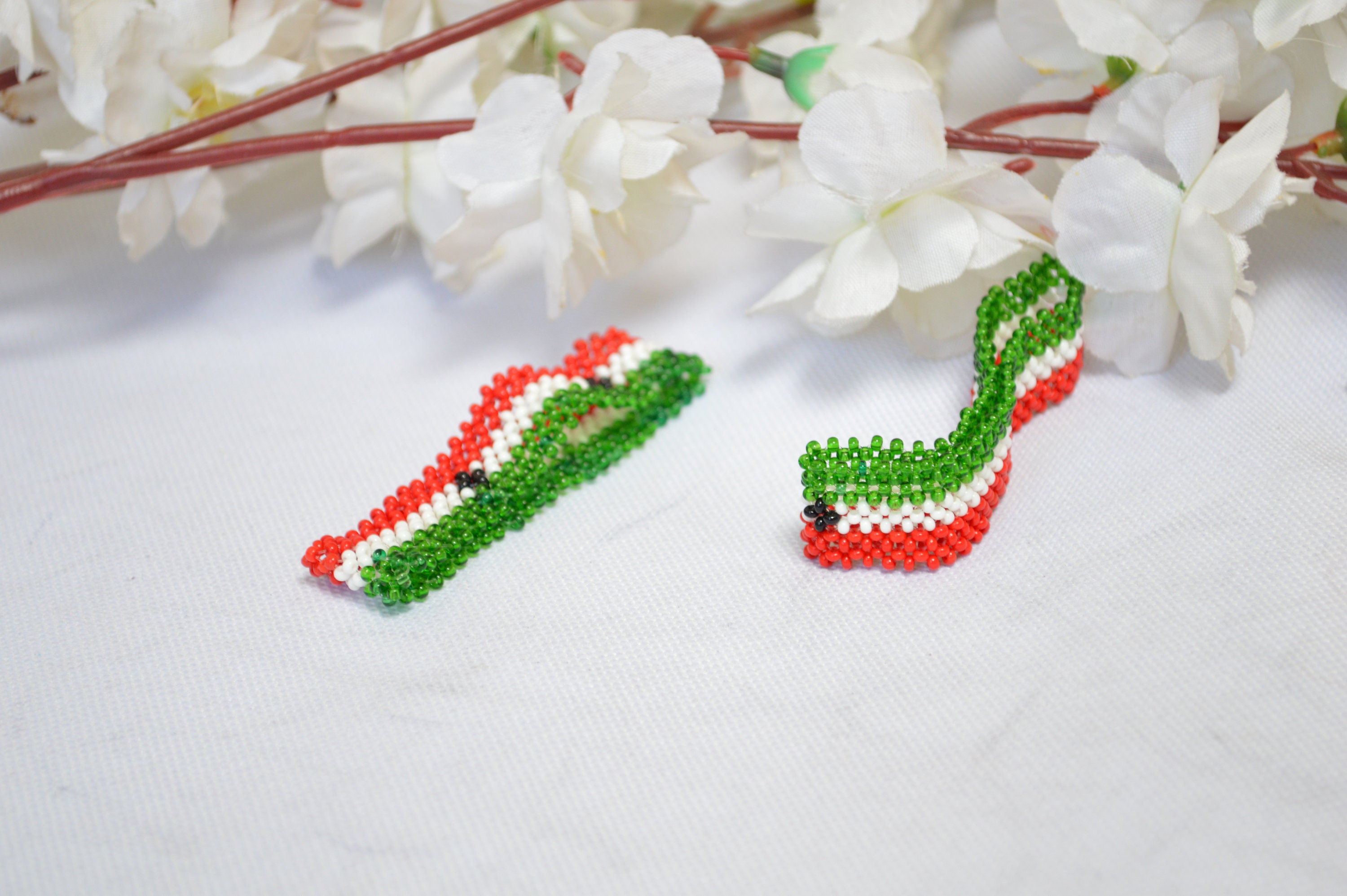 Somaliland Flag Beaded Bracelet/beaded Bracelet/somaliland Bracelet ...