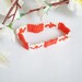 Canada Flag Beaded Bracelet/canadian Beaded Bracelet/canadian - Etsy