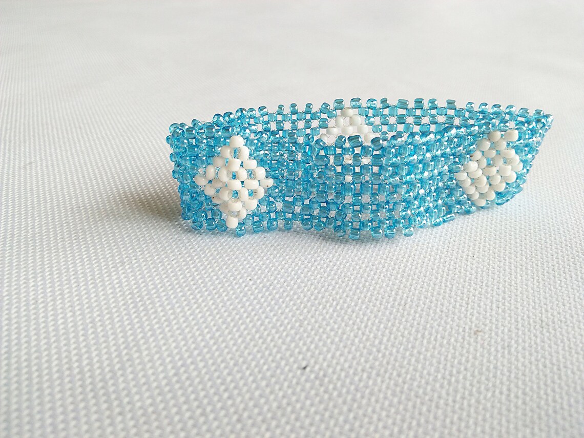 Somali Flag Beaded Bracelet/somali Beaded Bracelet/country Beaded ...