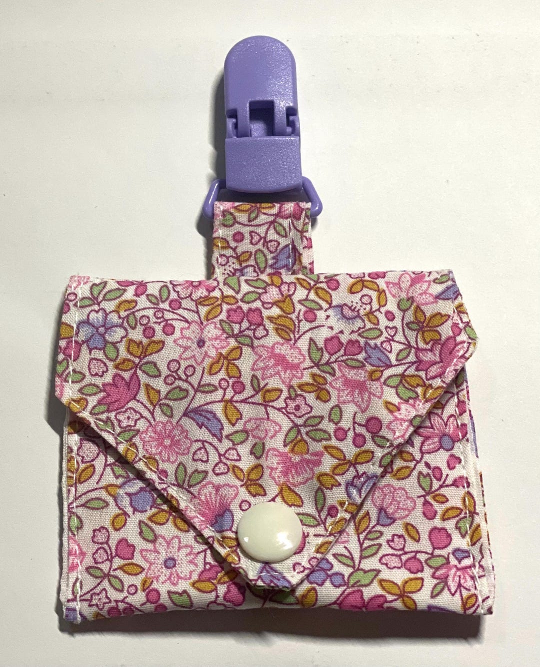 Small Size Floral Tubi, NG Tube Bag, Floral Tube Pouch, Floral Fabric ...