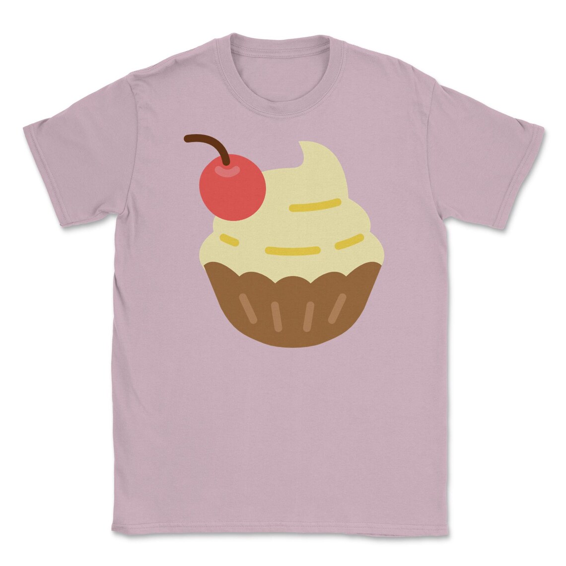 Cupcake 2 Classic Crewneck T-Shirt Unisex Short Sleeve Shirt | Etsy