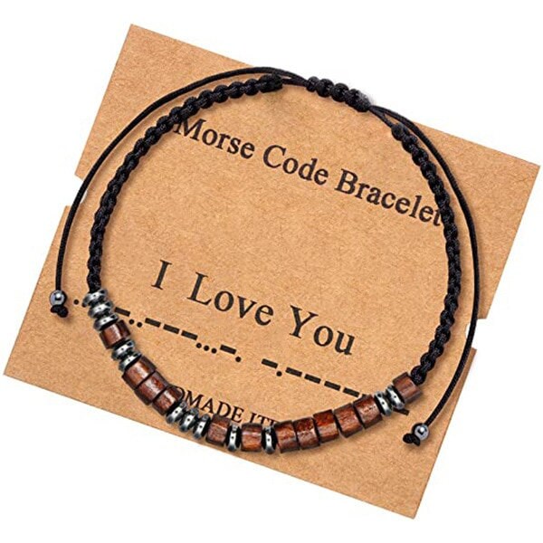Morse Code I Love You Bracelets - Etsy
