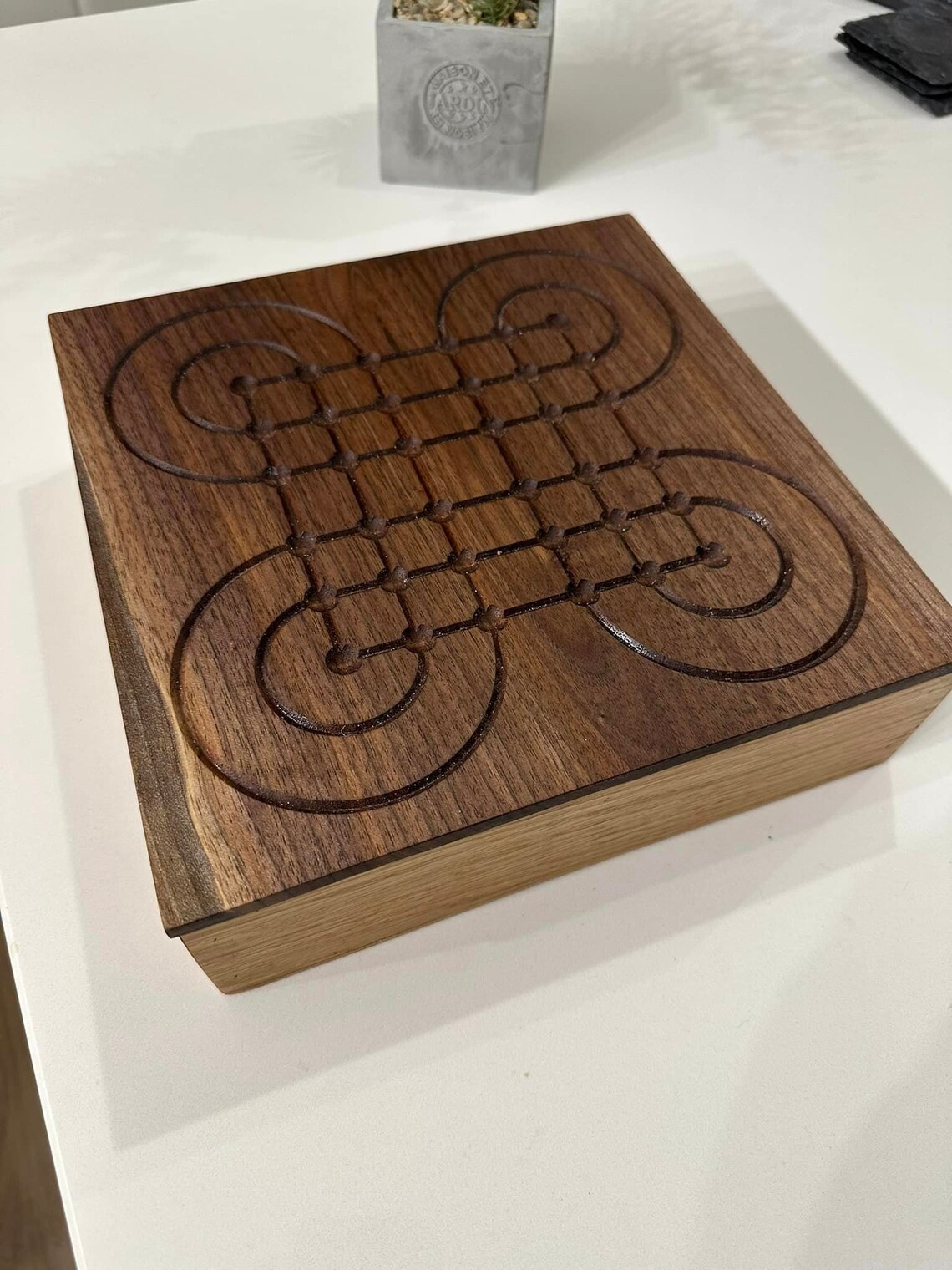 Surakarta Board Game (marbles) CNC File - Etsy