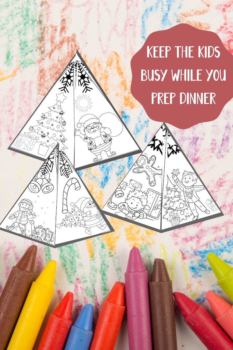 Coloring Christmas Tree Printable, Christmas Tree Activity Kids ...
