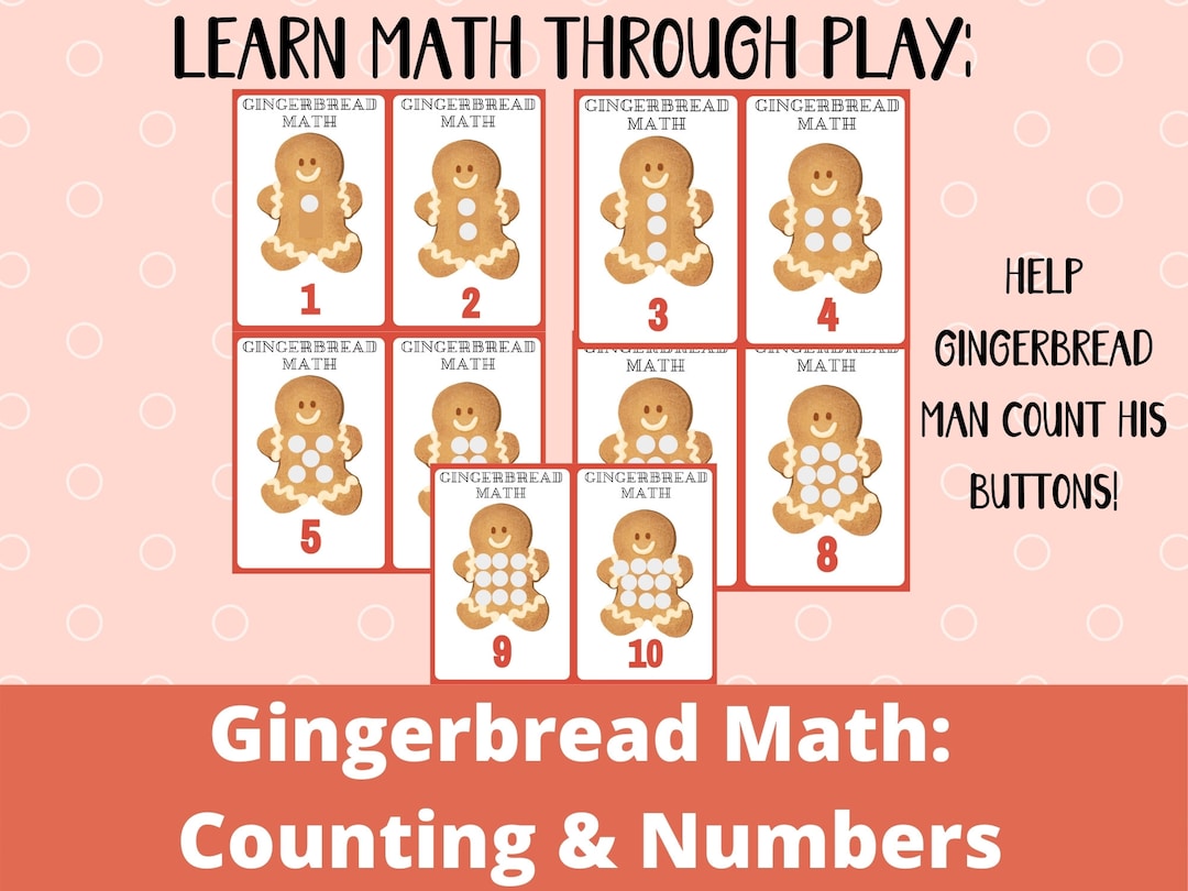 PRINTABLE Preschool Math Counting Game, Preschool Math Activity ...