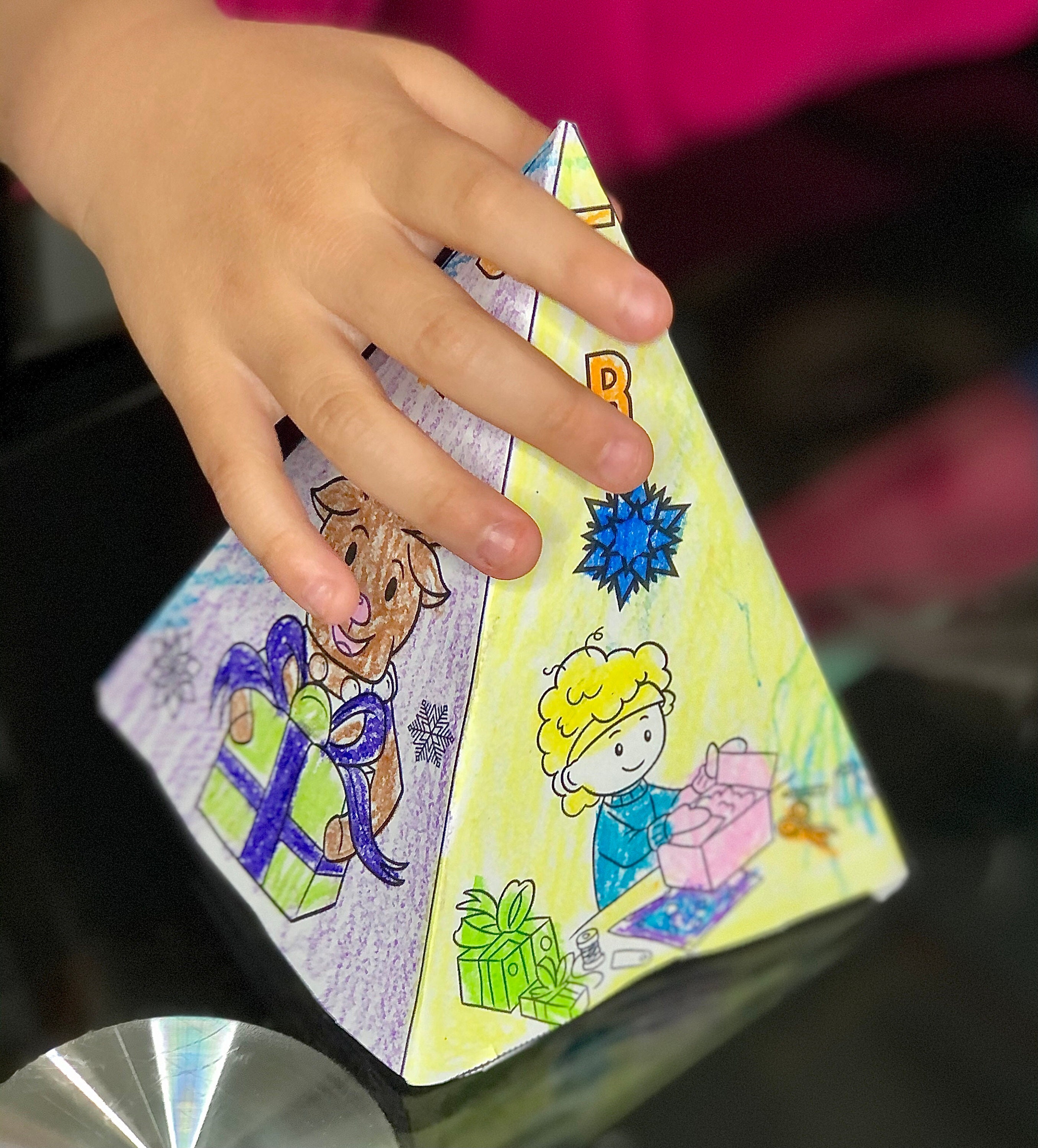 Coloring Christmas Tree Printable, Christmas Tree Activity Kids ...