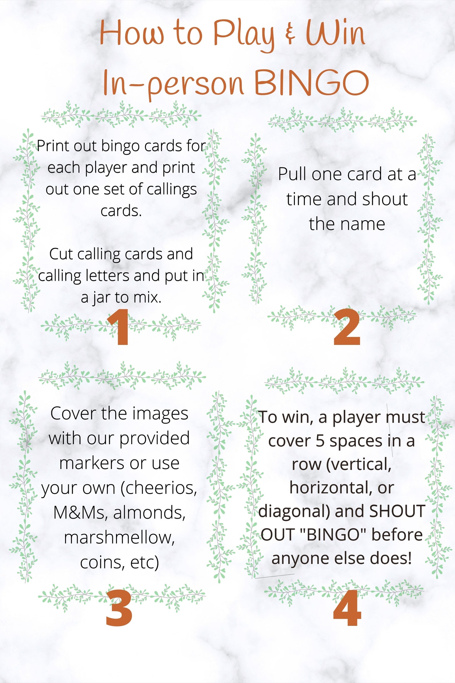 30 Thanksgiving Bingo Cards, Printable Bingo, Instant Download ...